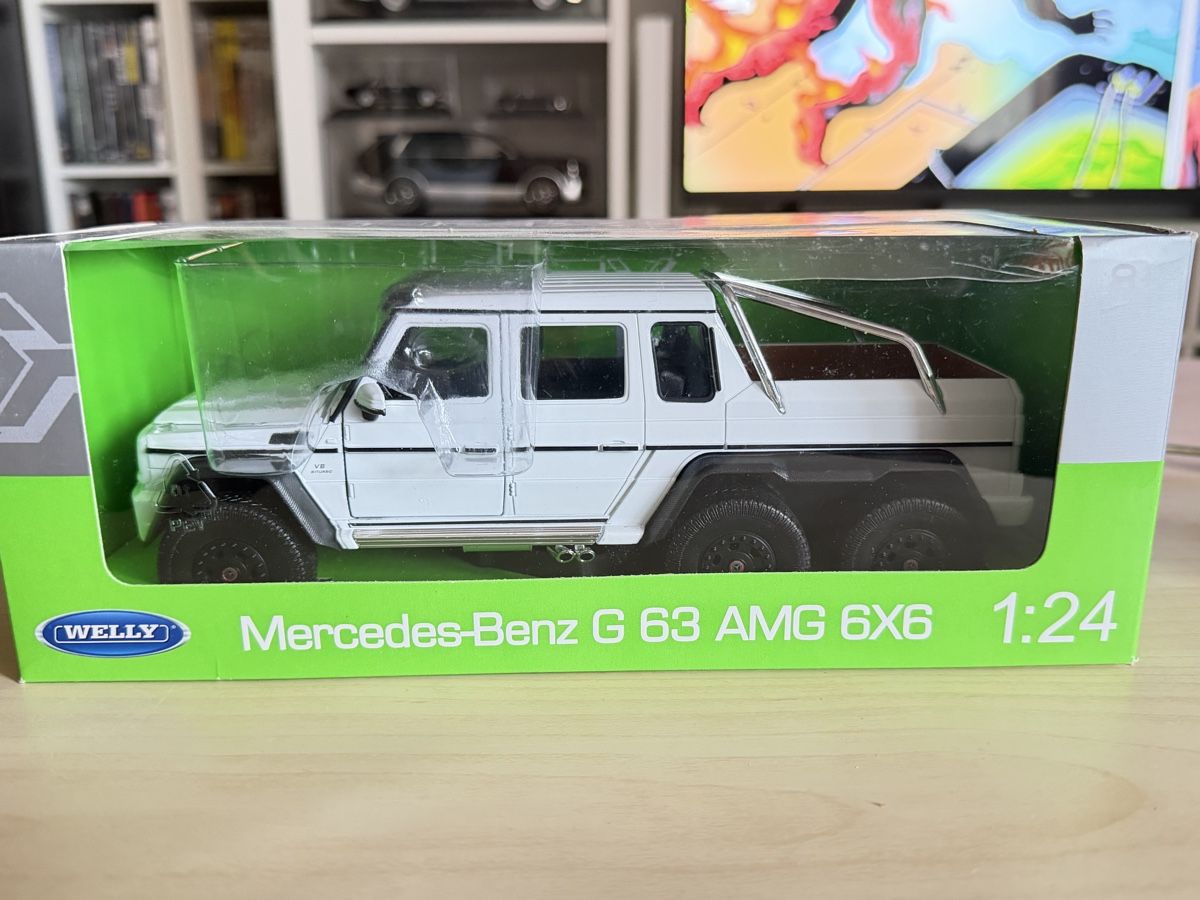 Mercedes G63 AMG 6x6 Welly 1/24 (Neu (gemäss Beschreibung)) in ...