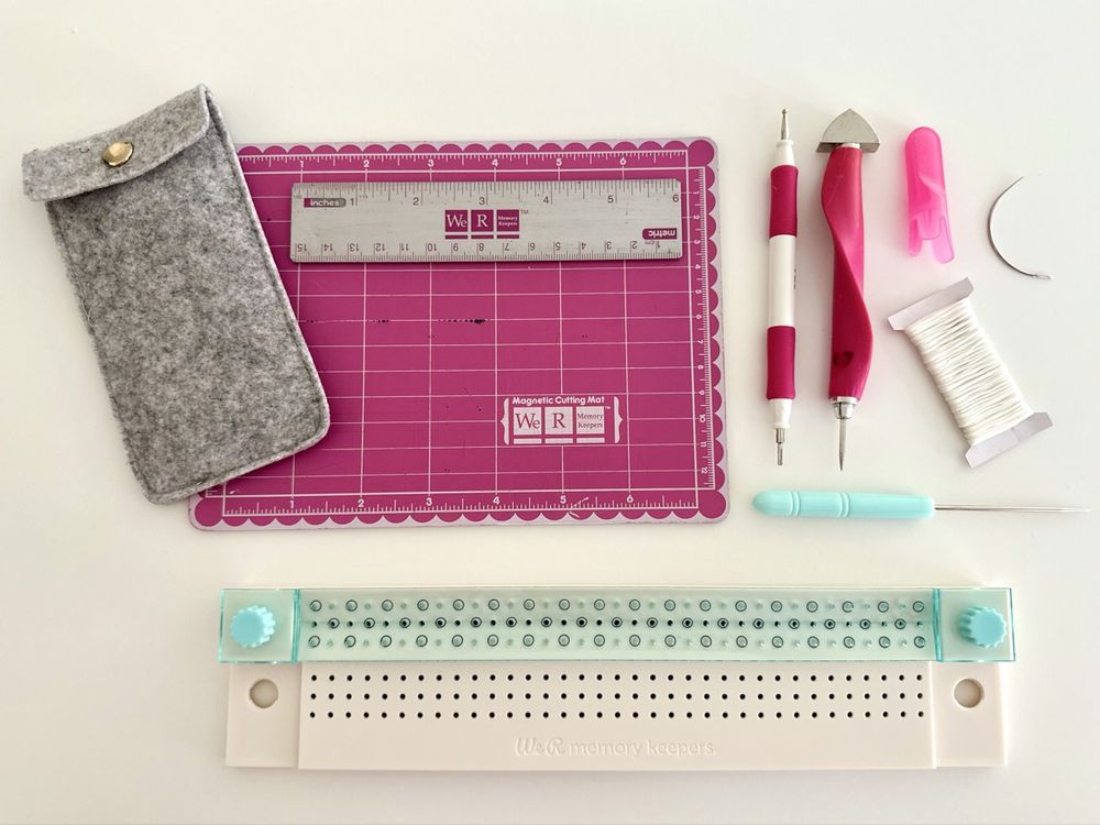 We R Memory Keepers Bookbinding & craft Set | Kaufen auf Ricardo