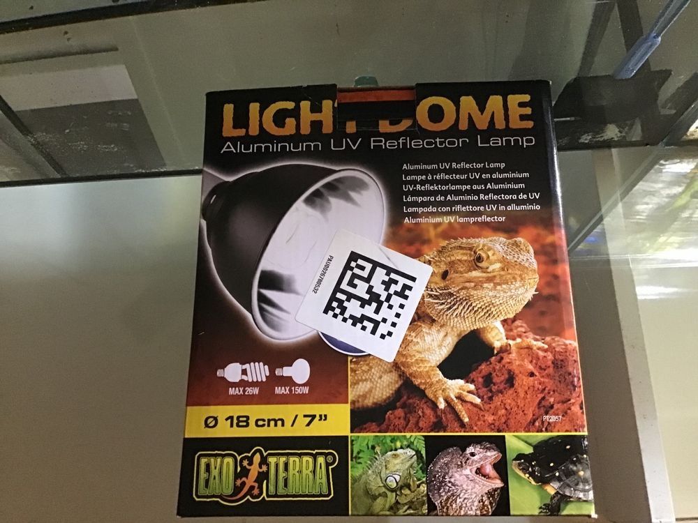 Exo Terra Light Dome UV Aluminium Reflector Lamp | Kaufen auf Ricardo