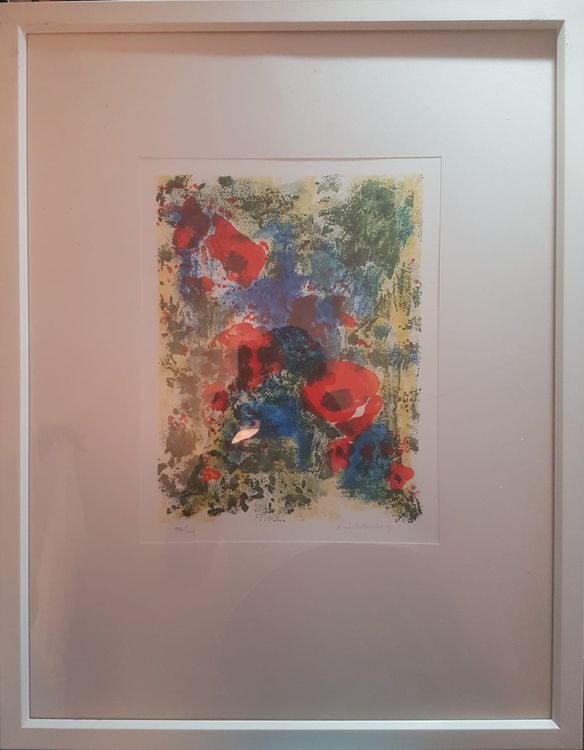 Farb lithographie Signiert | Kaufen auf Ricardo