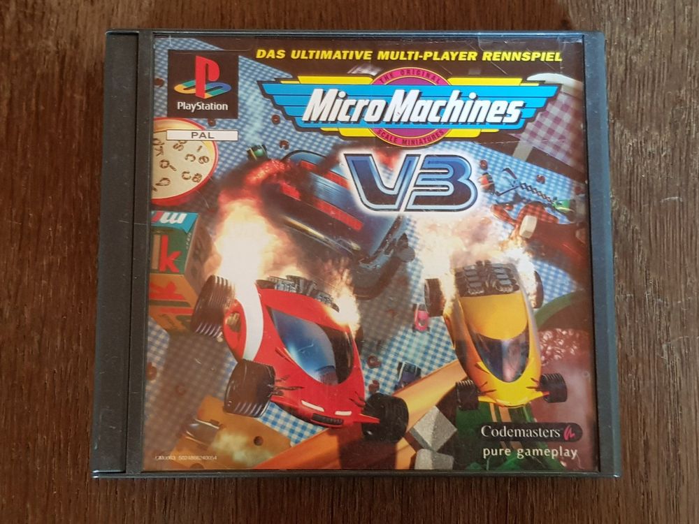 Micro Machines V3 (PS1/PAL) | Kaufen auf Ricardo