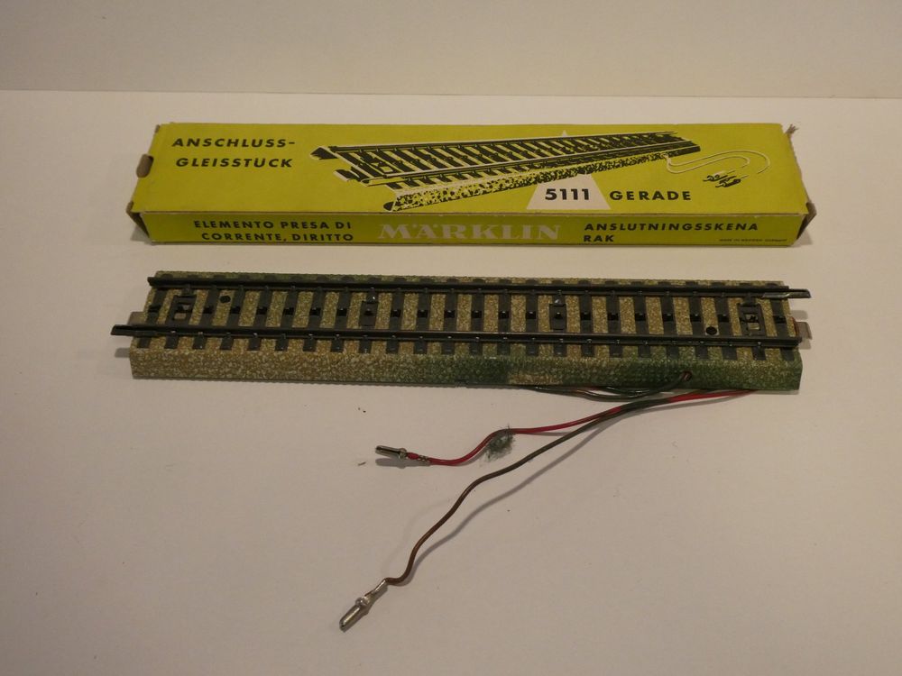 Märklin 5111 Anschlussgleisstück gerade (Gebraucht) in Muri b. Bern für ...