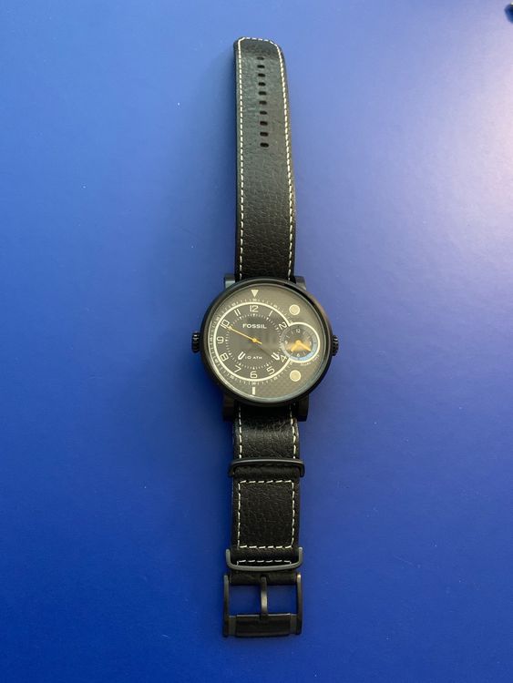 Fossil Dual Time 51mm mit neuer Batterie läuft (Neu (gemäss ...