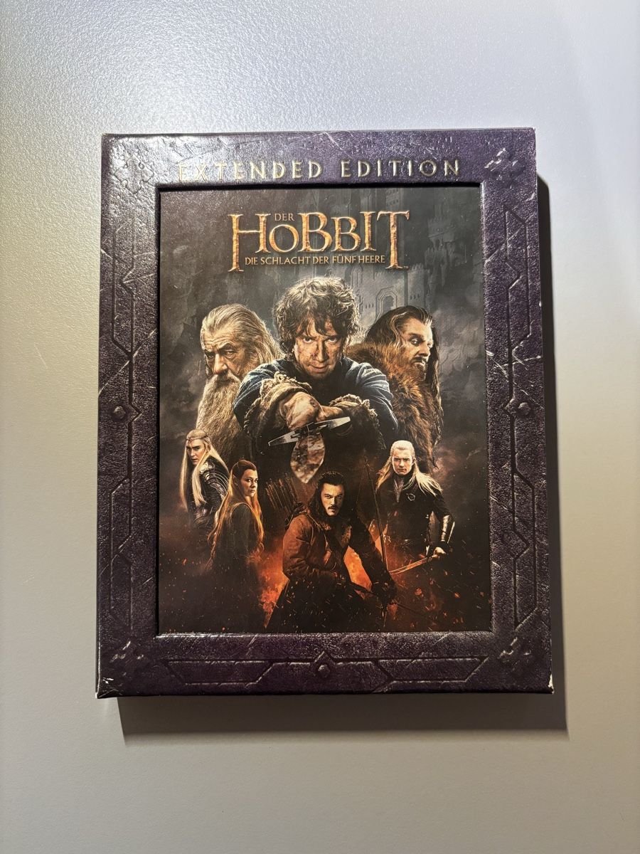 Der Herr der Ringe + Der Hobbit Extended Edition Komplett (Gebraucht ...