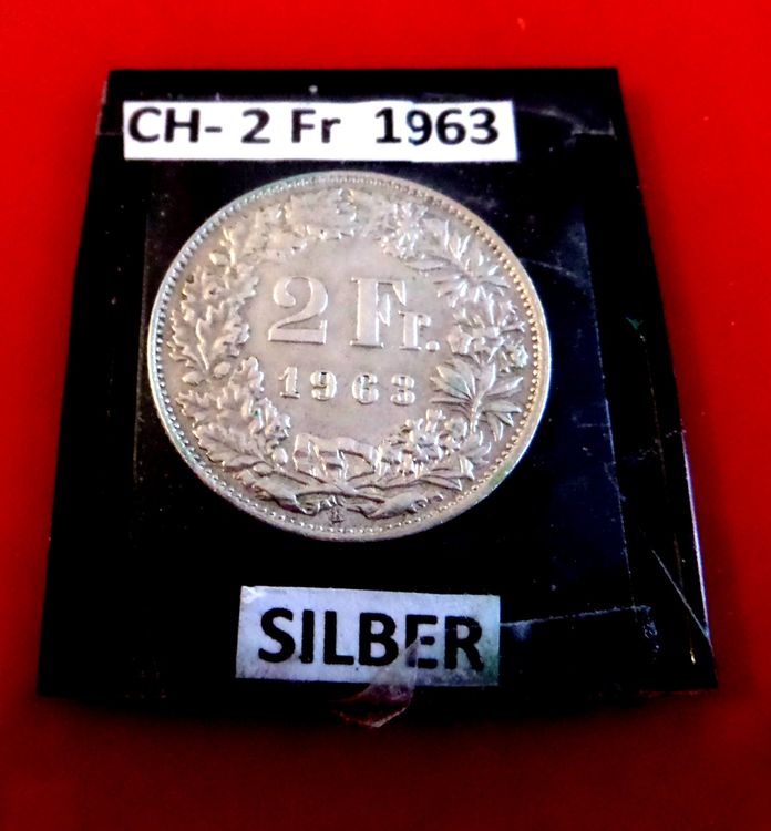 Alter SCHWEIZER 2 Fr / 1932 SILBER Müne vorz.- | Kaufen auf Ricardo