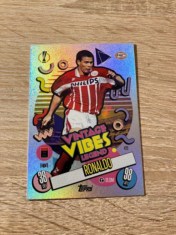Topps Match Attax 2024-25 Ronaldo R9 Vintage Vibes Legend | Kaufen auf ...