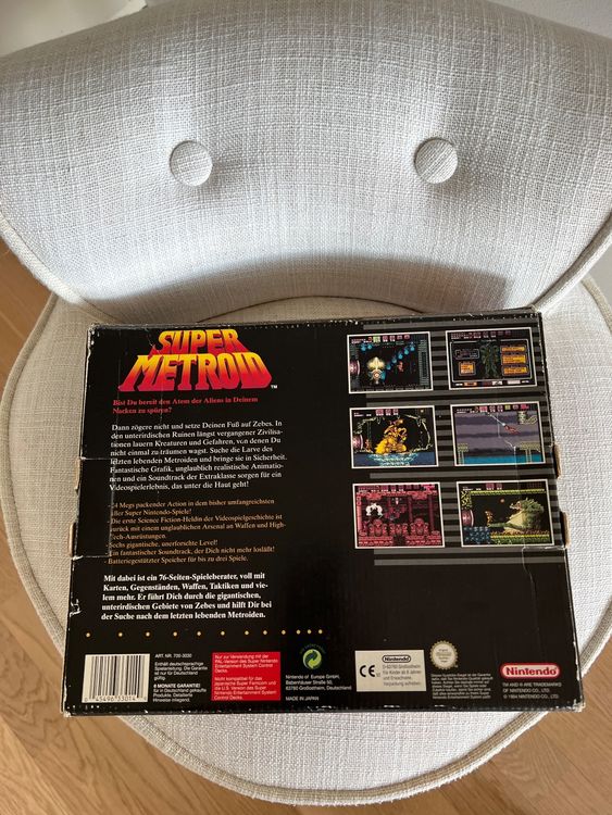 Super Metroid Big Box SNES OVP (Gebraucht) in Goldingen für CHF 304 ...