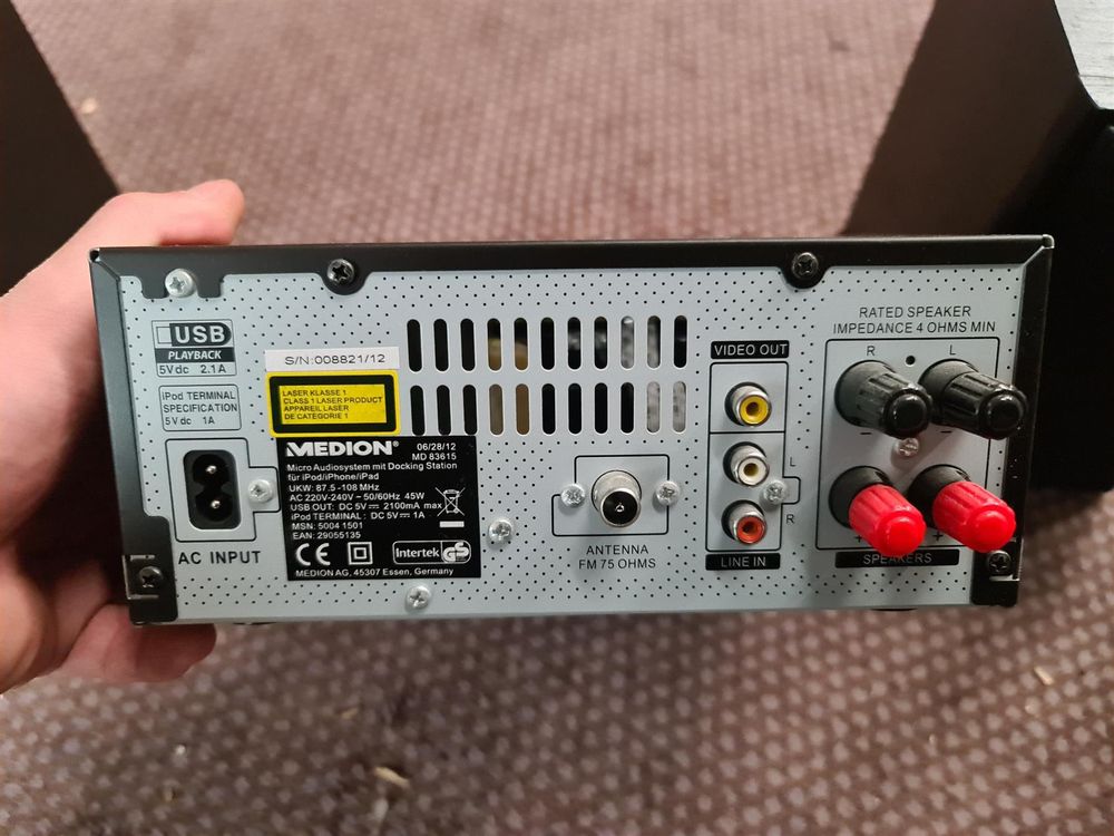 Medion CD Player inkl. Boxen ab 1.- (Gebraucht) in KRINAU für CHF 14 ...