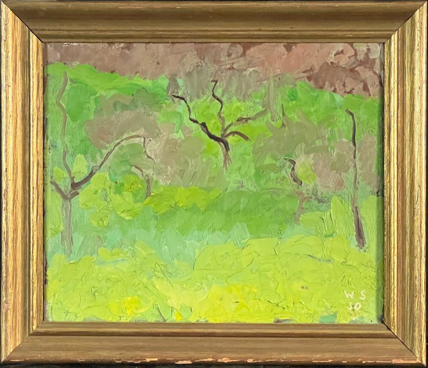 Walter Sautter. Frühling, 1930. Öl auf Leinwand. (Gebraucht) in Zumikon für CHF 60 – mit ...