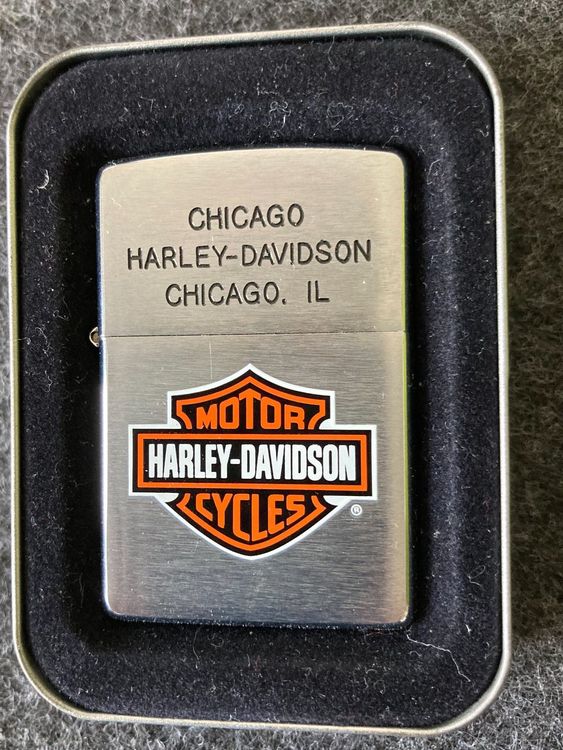 Zippo Feuerzeug Harley-Davidson (Neu und originalverpackt) in Wettingen für CHF 40 – mit ...