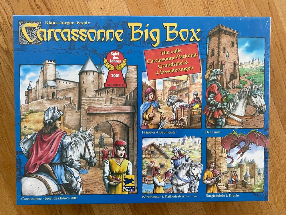 Carcassonne Big Box - neu, Originalverpackt - ab 8 J. (Neu und ...