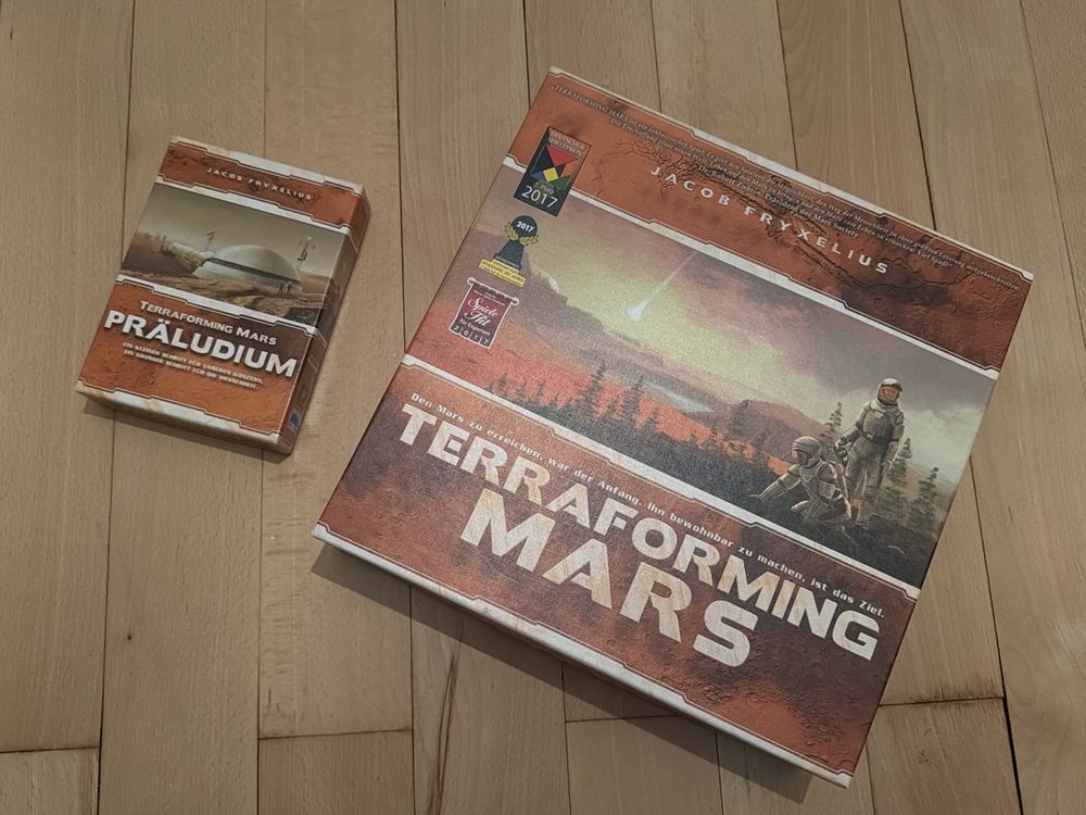 Terraforming Mars + Erweiterung– Top Zustand, komplett! (Gebraucht) in ...