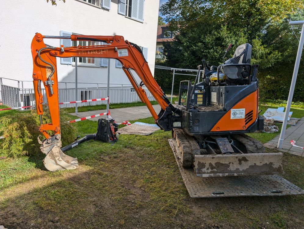 Hitachi Minibagger Zaxis 17U zu verkaufen (Gebraucht) in Rietheim für ...
