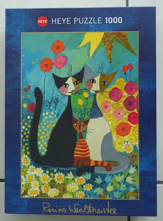 Heye Puzzle 1000 Teile - Flowerbed - Rosina Wachtmeister (Gebraucht) in Arbon für CHF 8 – mit ...
