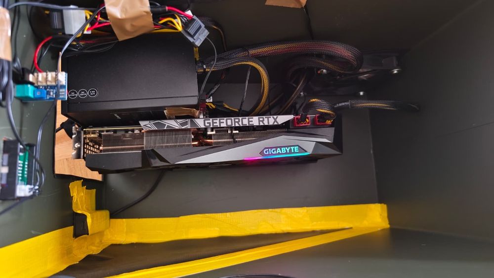 eGPU mit RTX 3080, Unikat aus Munitionskiste, sofort bereit! (Gebraucht ...