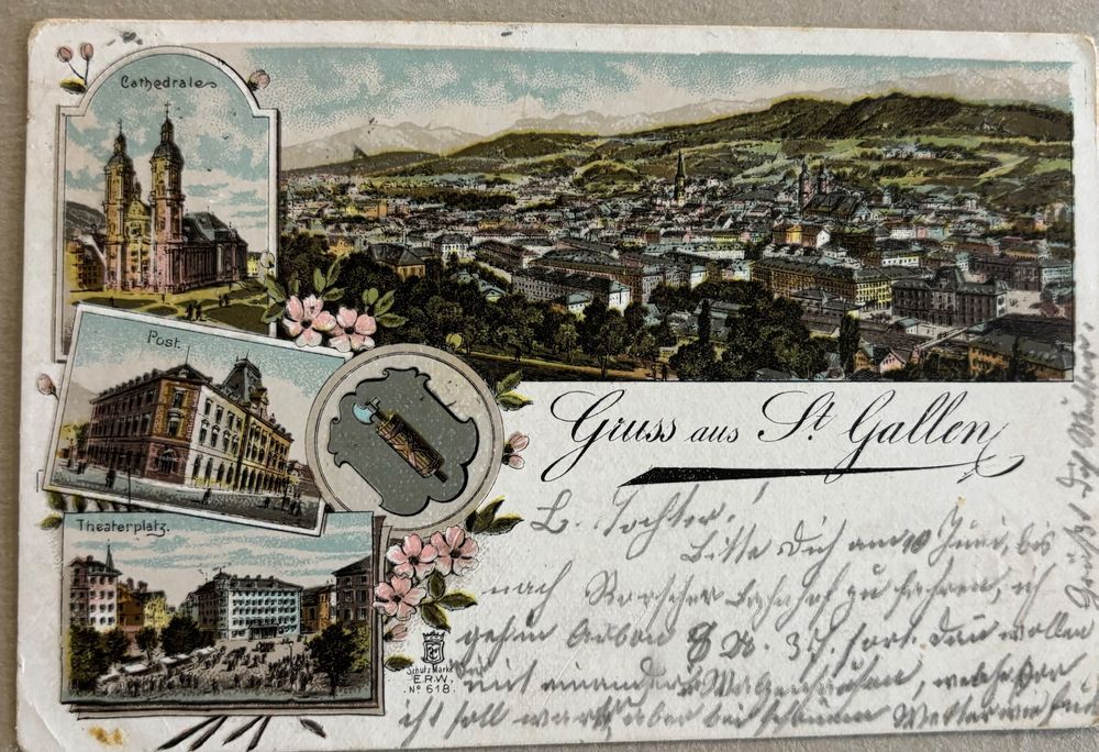 Gruss aus St. Gallen, Litho | Kaufen auf Ricardo