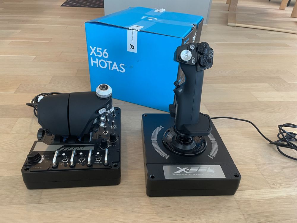 Logitech G Saitek Pro Flight X56 Rhino mit Garantie | Kaufen auf Ricardo