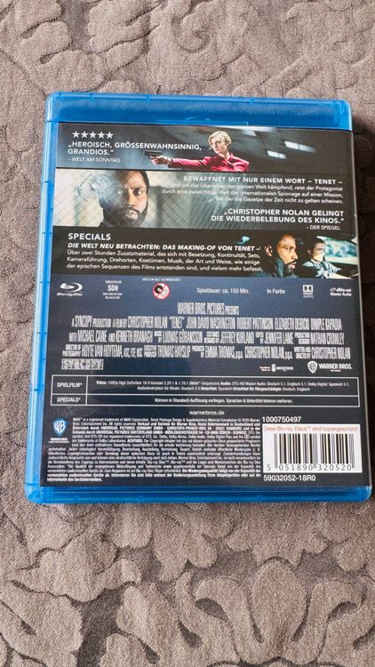 Tenet Blu-ray von Christopher Nolan (Gebraucht) in Zürich für CHF 1 ...