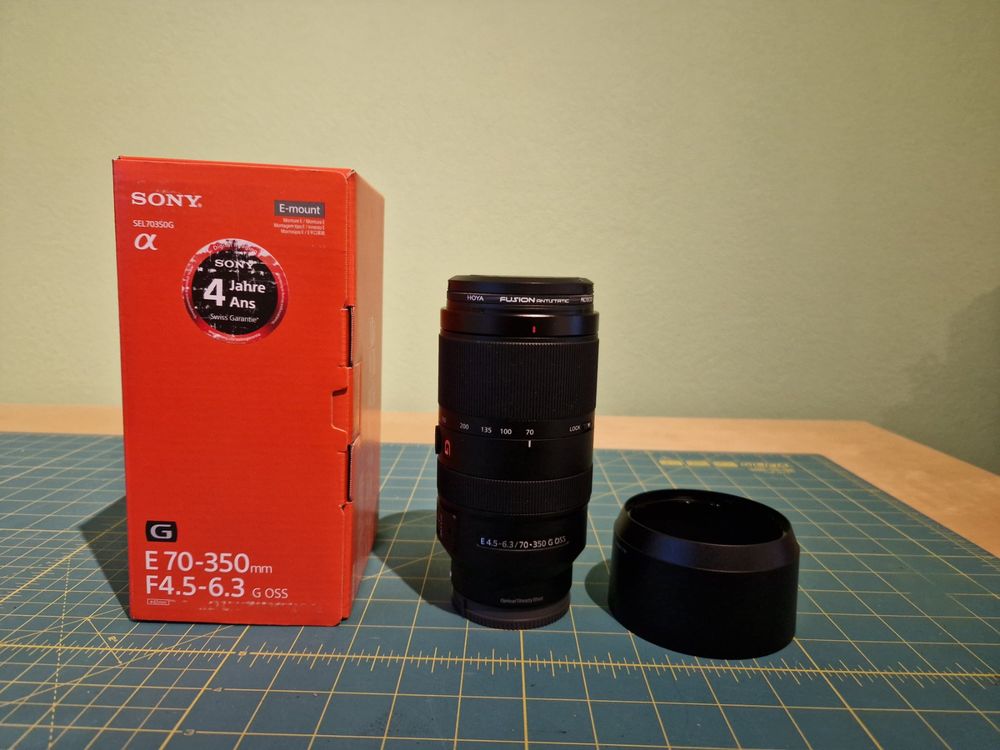 Sony E 70-350 mm F4,5-6,3 G OSS SEL70350G (Gebraucht) in WÜRENLOS für ...