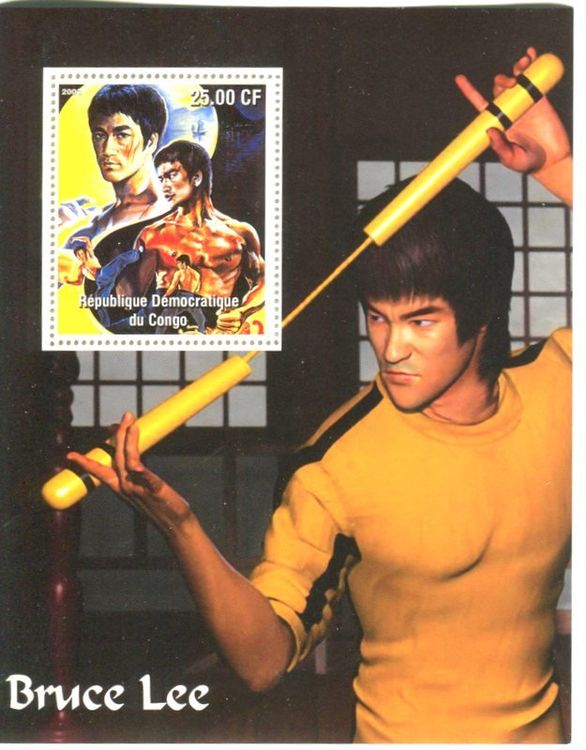 Block "Bruce Lee". Kongo (Neu und originalverpackt) in Basel für CHF 4 ...