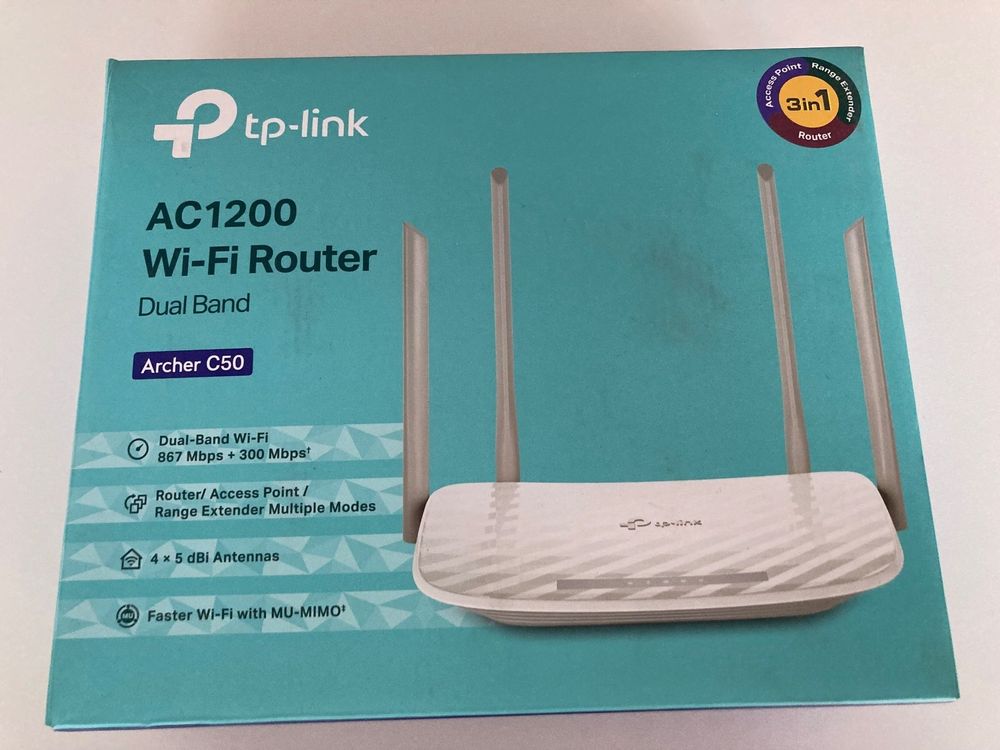 TP-LINK Wifi router AC1200 | Kaufen auf Ricardo
