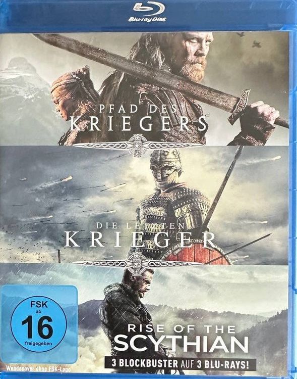3 Wikinger Filme Blu-ray "Pfad/Die Letzten Krieger" Top! (Gebraucht) in ...