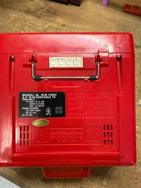 Vintage TV Intervision, Mini Car TV 70er Jahre Kult (Gebraucht) in ...