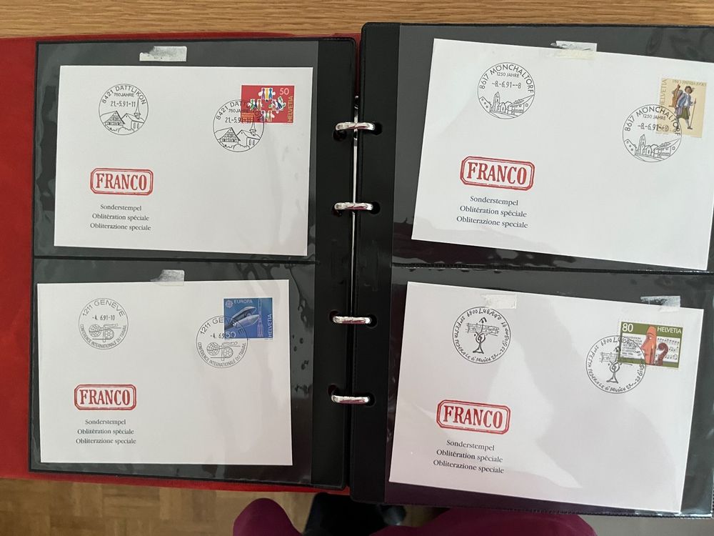 Album mit 64 FDC/Sonderbriefe Schweiz | Kaufen auf Ricardo