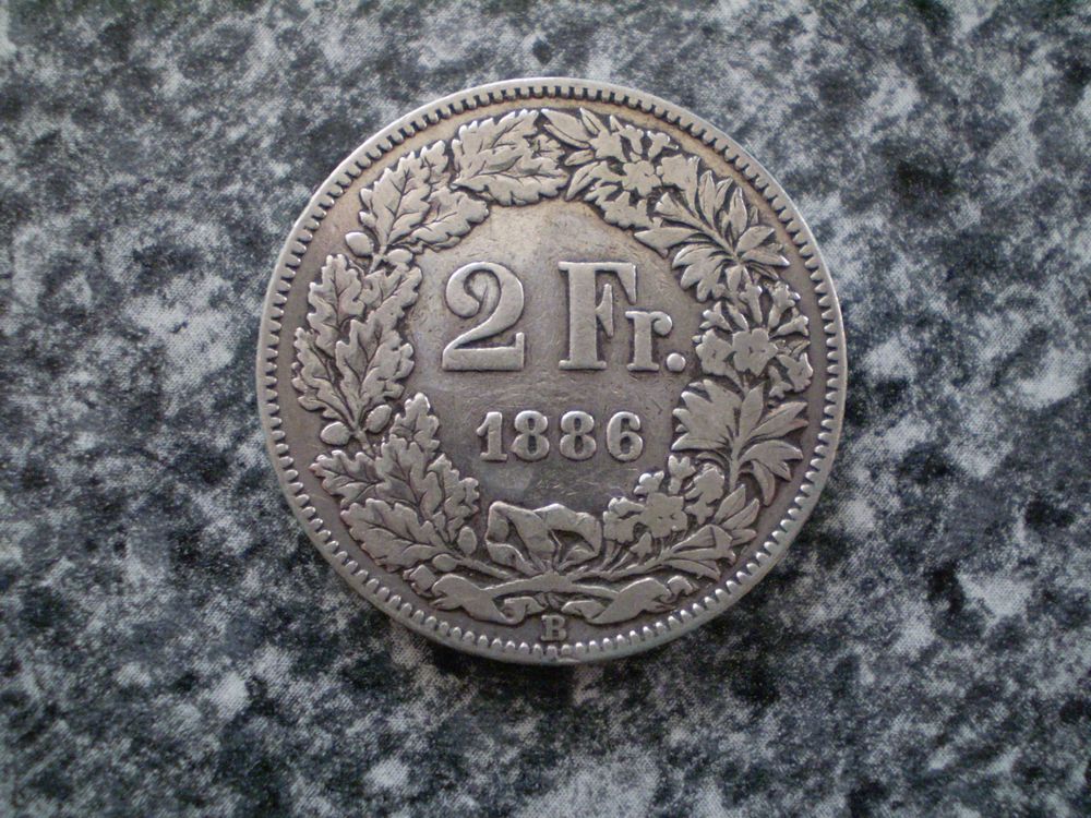 2 Fr.1886 !!! ab 1.- !!! (Gebraucht) in Dierikon für CHF 6 – mit Lieferung auf Ricardo kaufen