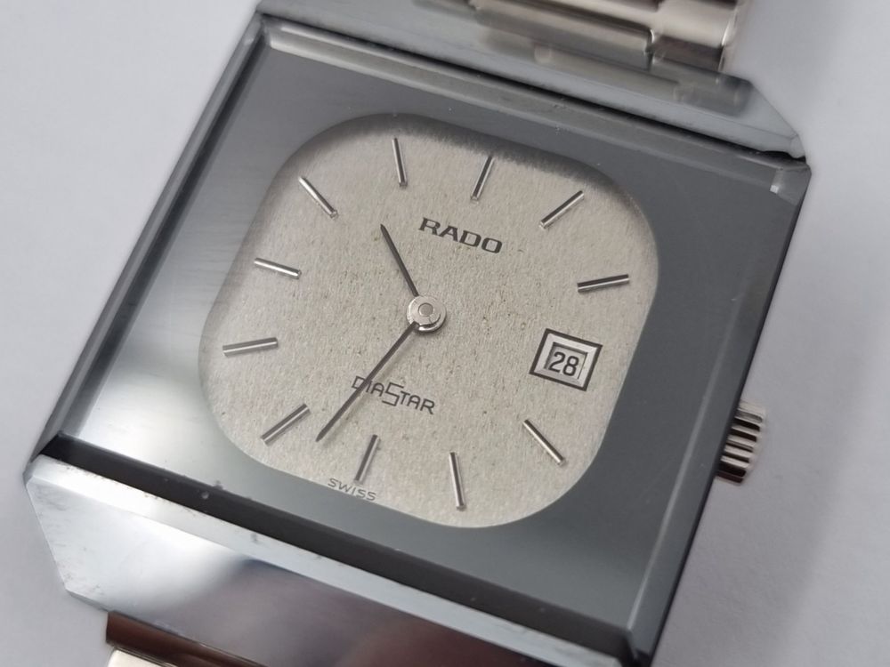 Rado Diastar 30 x 35mm ( Ref 565.0067.3 ) Box+ Papier+ Quitt (Gebraucht ...