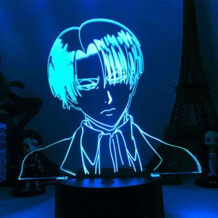 Anime 3D Led Lampe 16 Farben - Levi (Neu und originalverpackt) in St ...