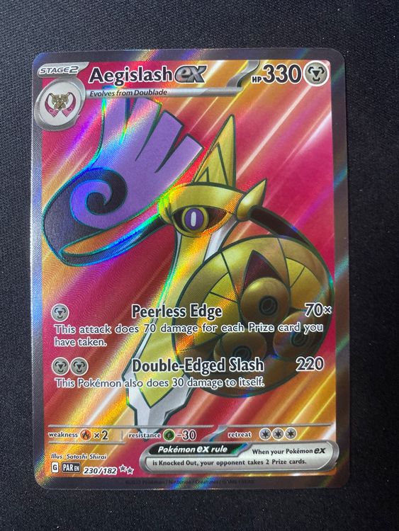Aegislash ex 230 - Durengard ex - Paradox Rift - EN (Neu (gemäss ...