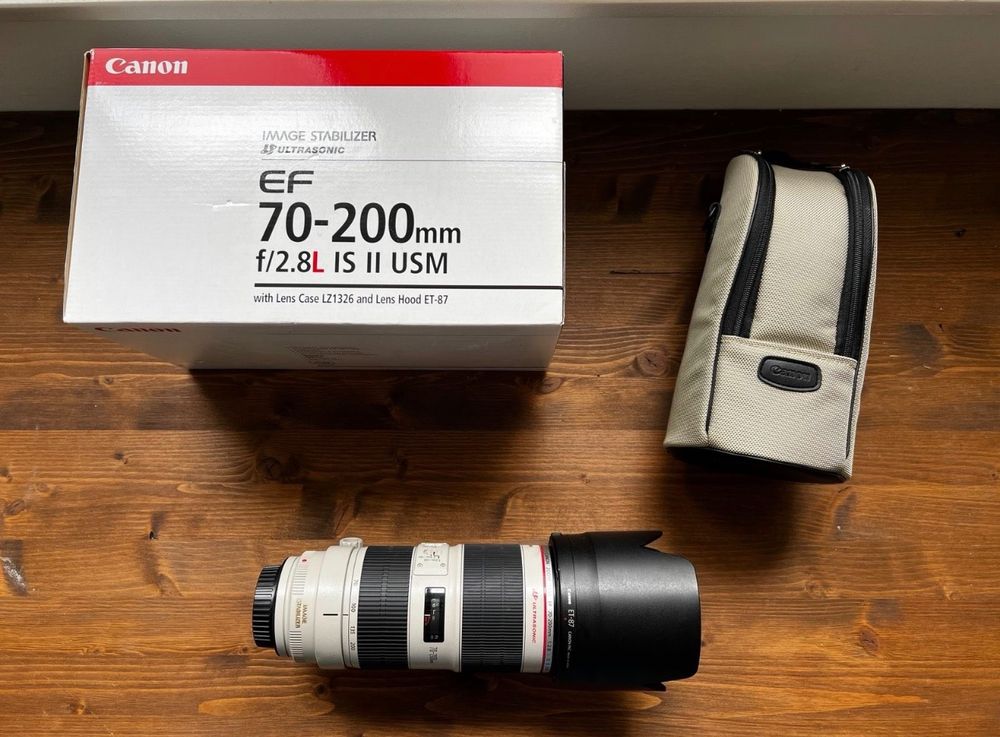 Canon Ef 70 200mm F2 8l Is Ii Usm Neu Gemäss Beschreibung In
