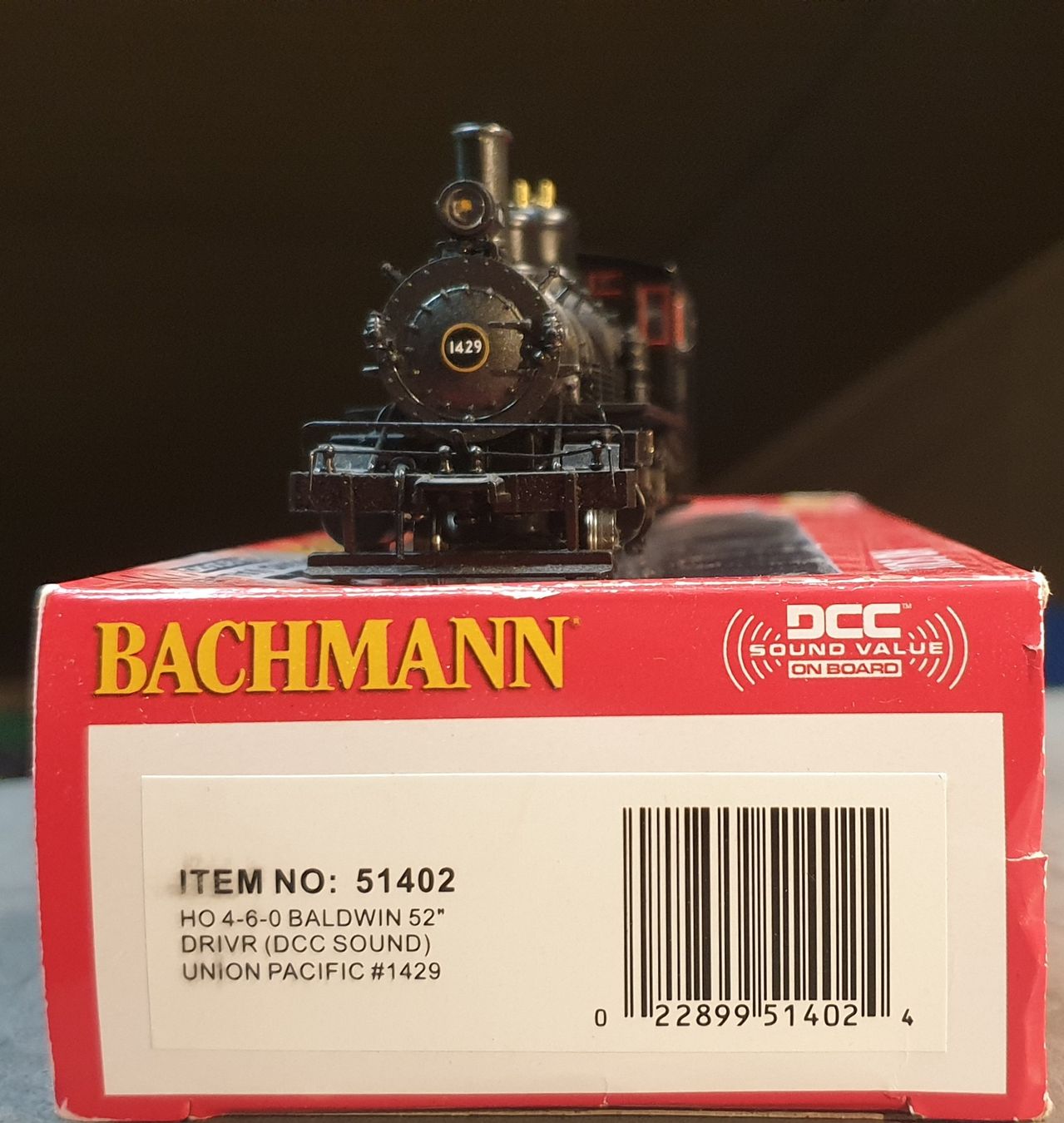 Bachmann Union Pacific HO 4-6-0 Baldwin 52" mit DCC Sound (Gebraucht ...