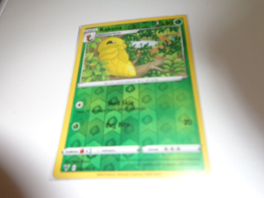Pokemonkarte Kakuna Reverse-Holo (Gebraucht) in Olten für CHF 1 – mit ...