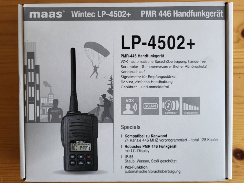 PMR Funkgerät Wintec LP-4502+ (Gebraucht) in Oberstocken für CHF 115 ...