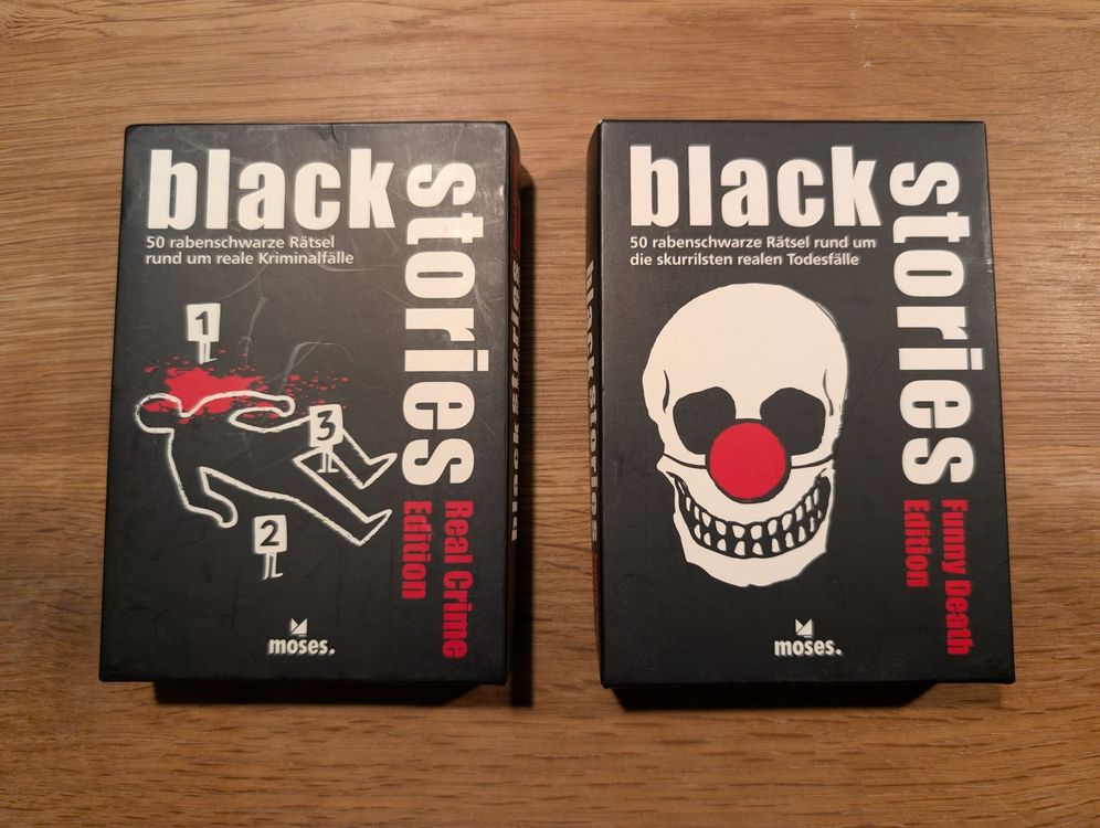 Black Stories: Real Crime & Funny Death Edition (Gebraucht) in Uster ...