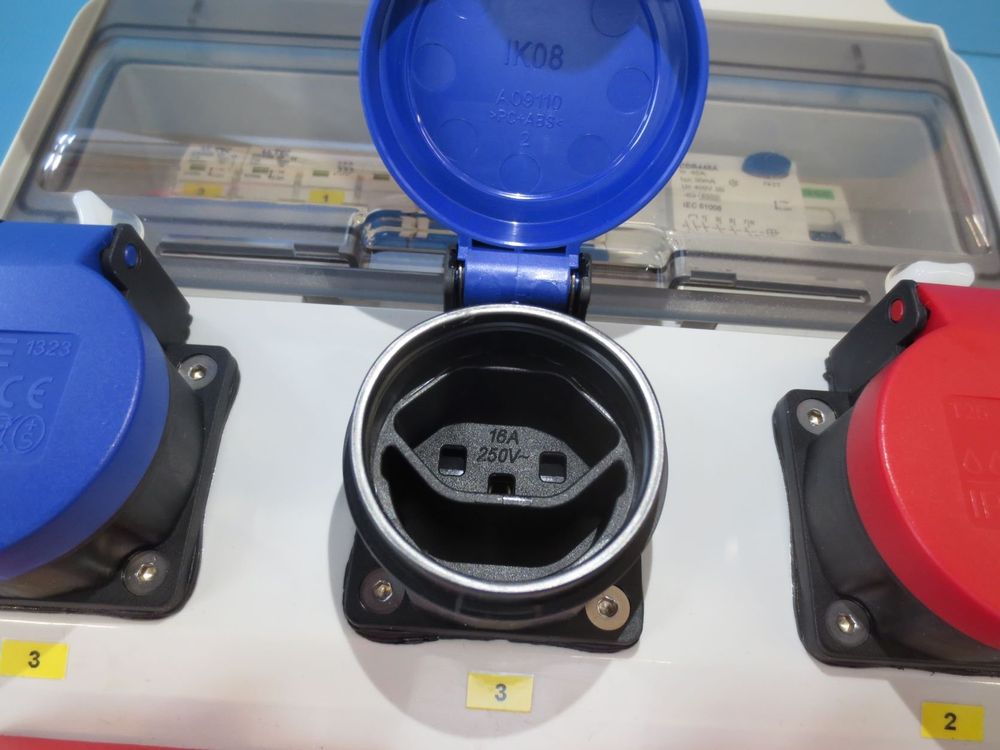 Baustromverteiler T23 T25 IP55 nach neuer Norm 2x CEE16 (Neu und originalverpackt) in Sulz LU ...