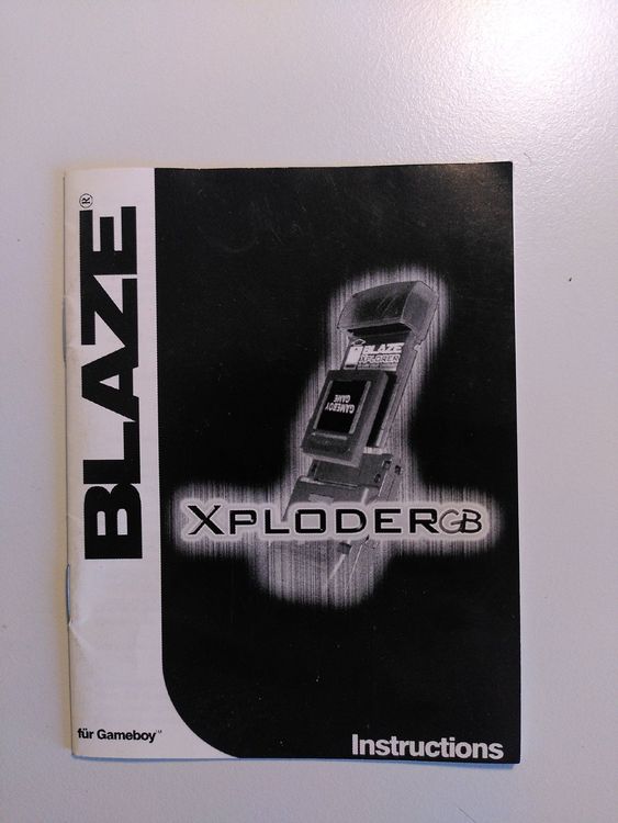 Gameboy Blaze XPloder Cheatmodul | Kaufen auf Ricardo