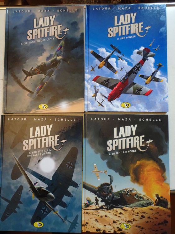Lady Spitfire Comic Komplett Band 1-4 Top Zustand! (Gebraucht) in Schönenwerd für CHF 36 – mit ...