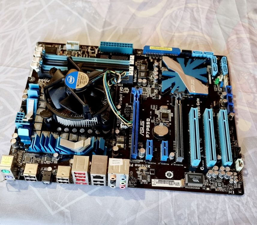 ASUS P7P55D Motherboard ( Mit Intel i5-661 CPU ) pc computer | Kaufen ...