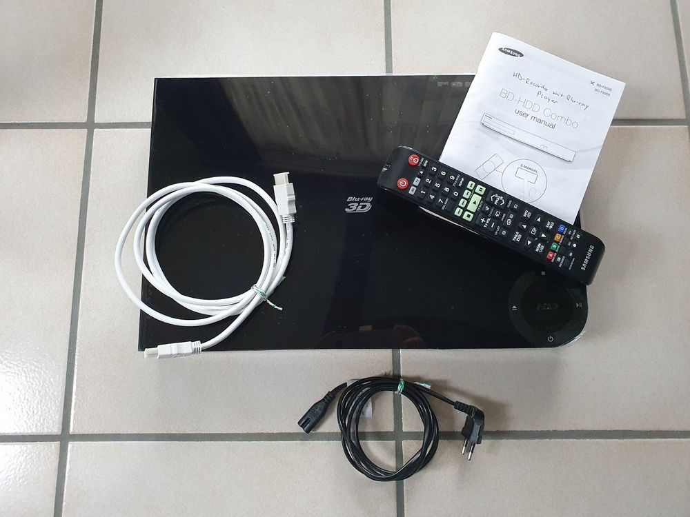 Samsung HD-Recorder mit Blu-ray Player BD-F8500 Top ab 1.--! (Gebraucht) in Romanshorn für CHF ...