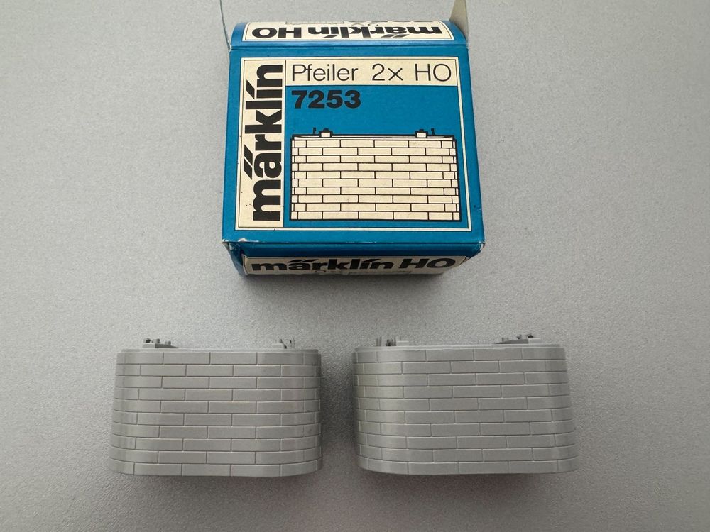 Märklin H0 1x7253 Brückenpfeiler (2Stk. ungebraucht/neu) | Kaufen auf ...