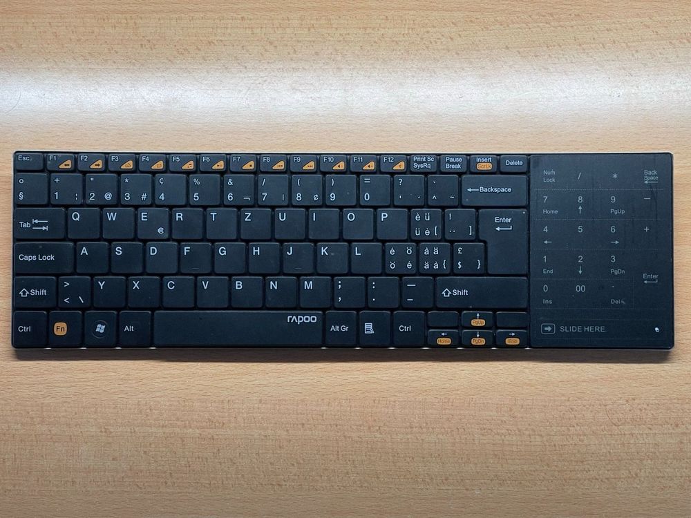 Rapoo E9080 Wireless Touchpad Keyboard | Kaufen auf Ricardo