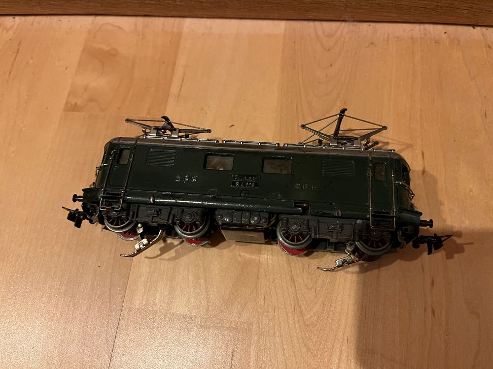 Märklin RE 800 SBB Germany Re 4/4 schwarzes Schild 1950 (Gebraucht) in ...