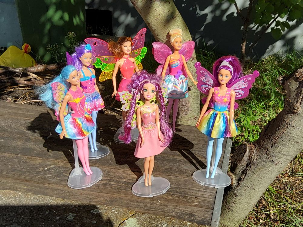 Feen Barbie Set (Gebraucht) in Birsfelden für CHF 65 – mit Lieferung auf Ricardo kaufen
