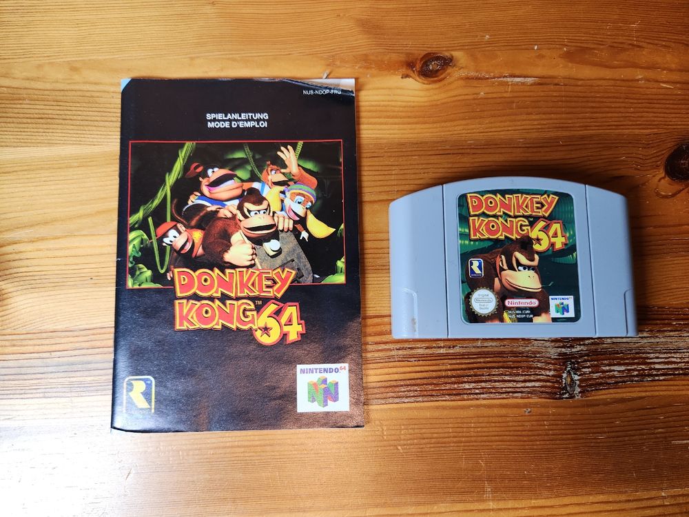 Donkey Kong 64 N64 mit Anleitung - Top. Ab 1chf (Gebraucht) in Gümligen ...