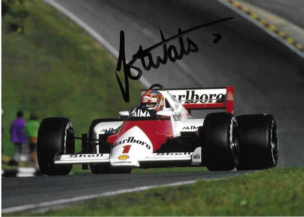John Watson, McLaren 1985, original signiert! (Gebraucht) in Grünenmatt ...