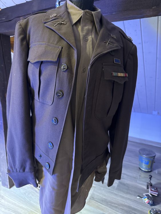 Veste officier US Army 2nde GM T. 38R (Gebraucht) in Birsfelden für CHF 180 – mit Lieferung auf ...