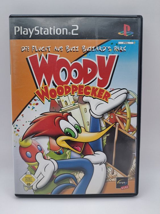 Woody Woodpecker E/F/G/I/S (Playstation 2/PS2) (Gebraucht) in Balgach ...